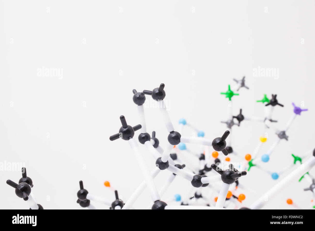 Abstract molecular structure Stock Photo - Alamy