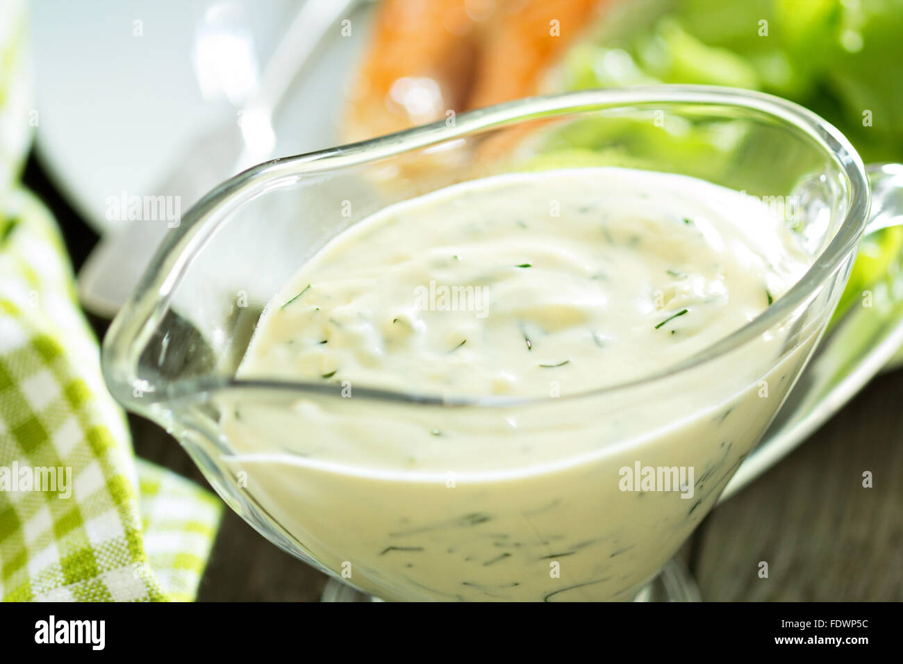Fish cream cream dessert hi-res stock photography and images - Alamy