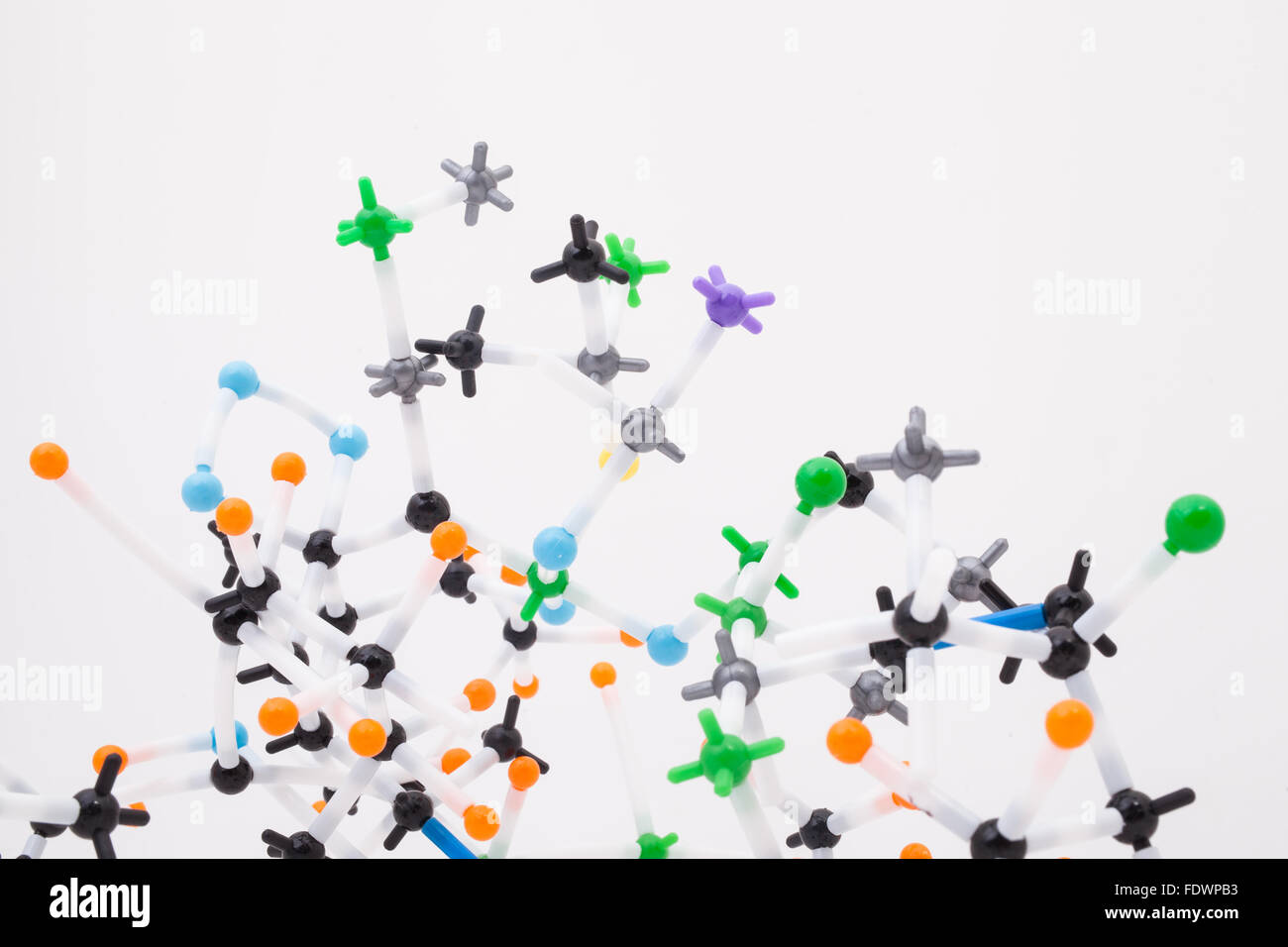 Abstract molecular structure Stock Photo - Alamy