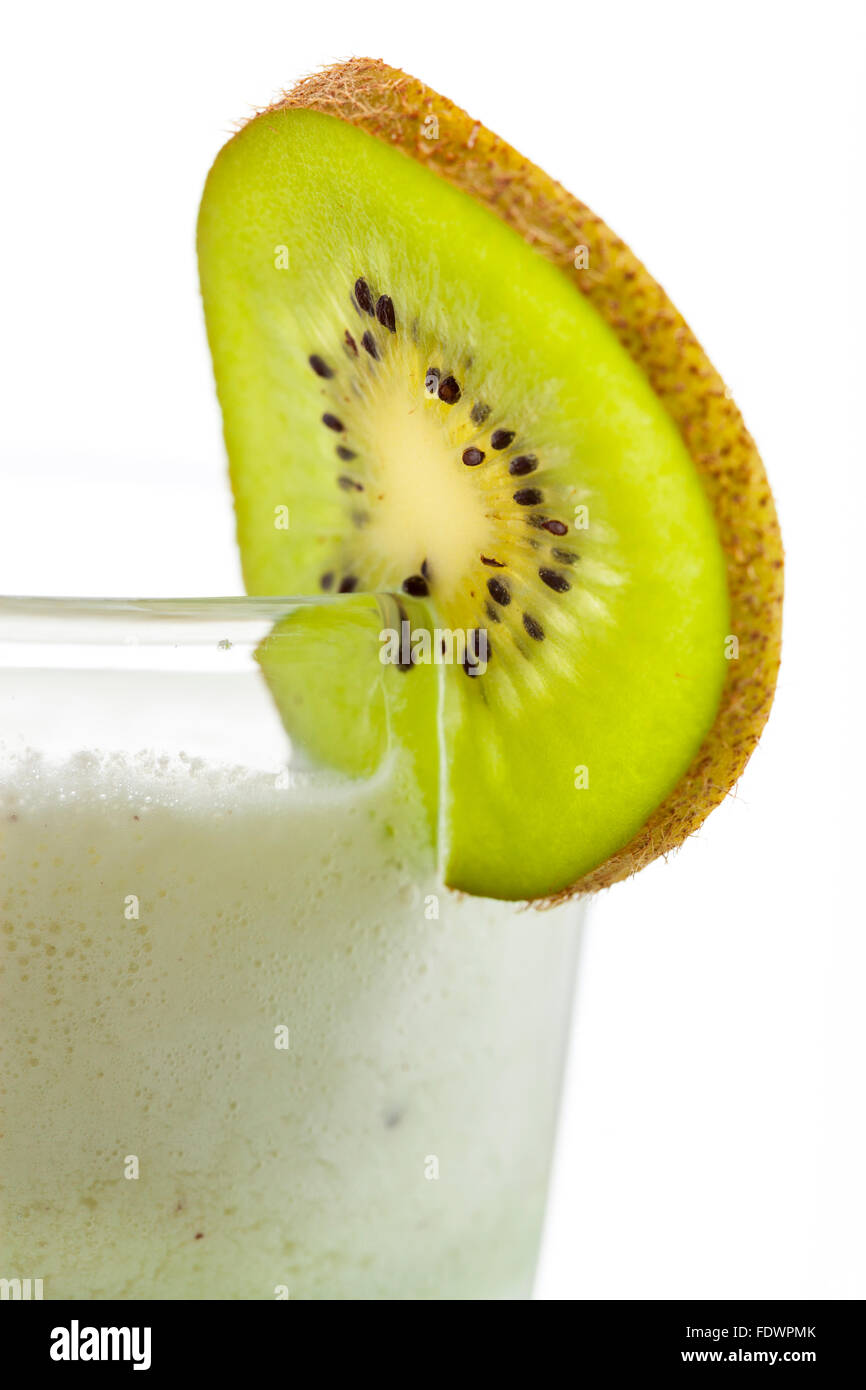 fresh healthy cold summer fruit milk shake Stock Photo - Alamy