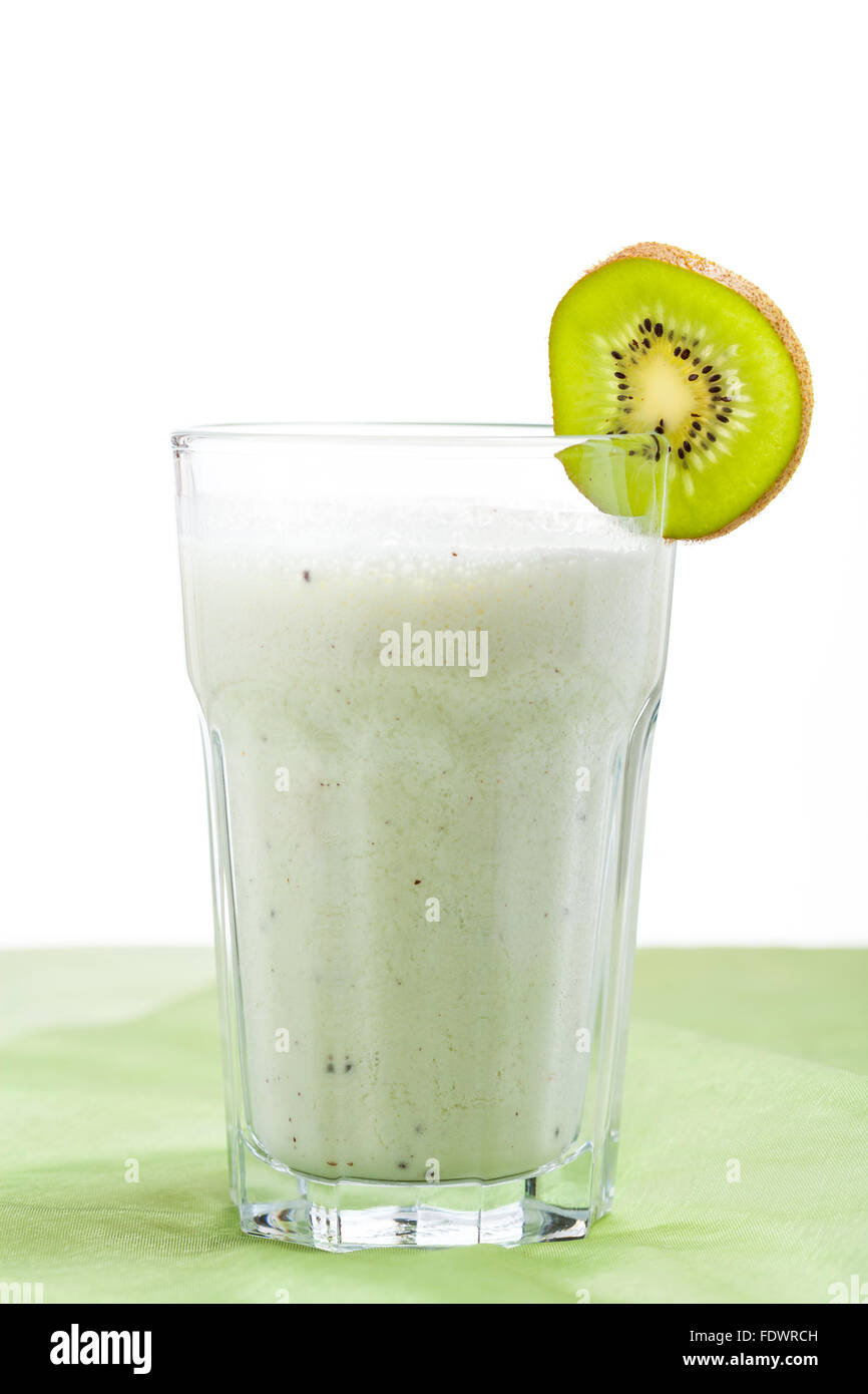 fresh healthy cold summer fruit milk shake Stock Photo - Alamy