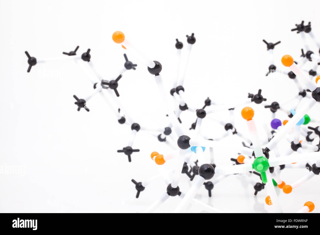 Abstract molecular structure Stock Photo - Alamy