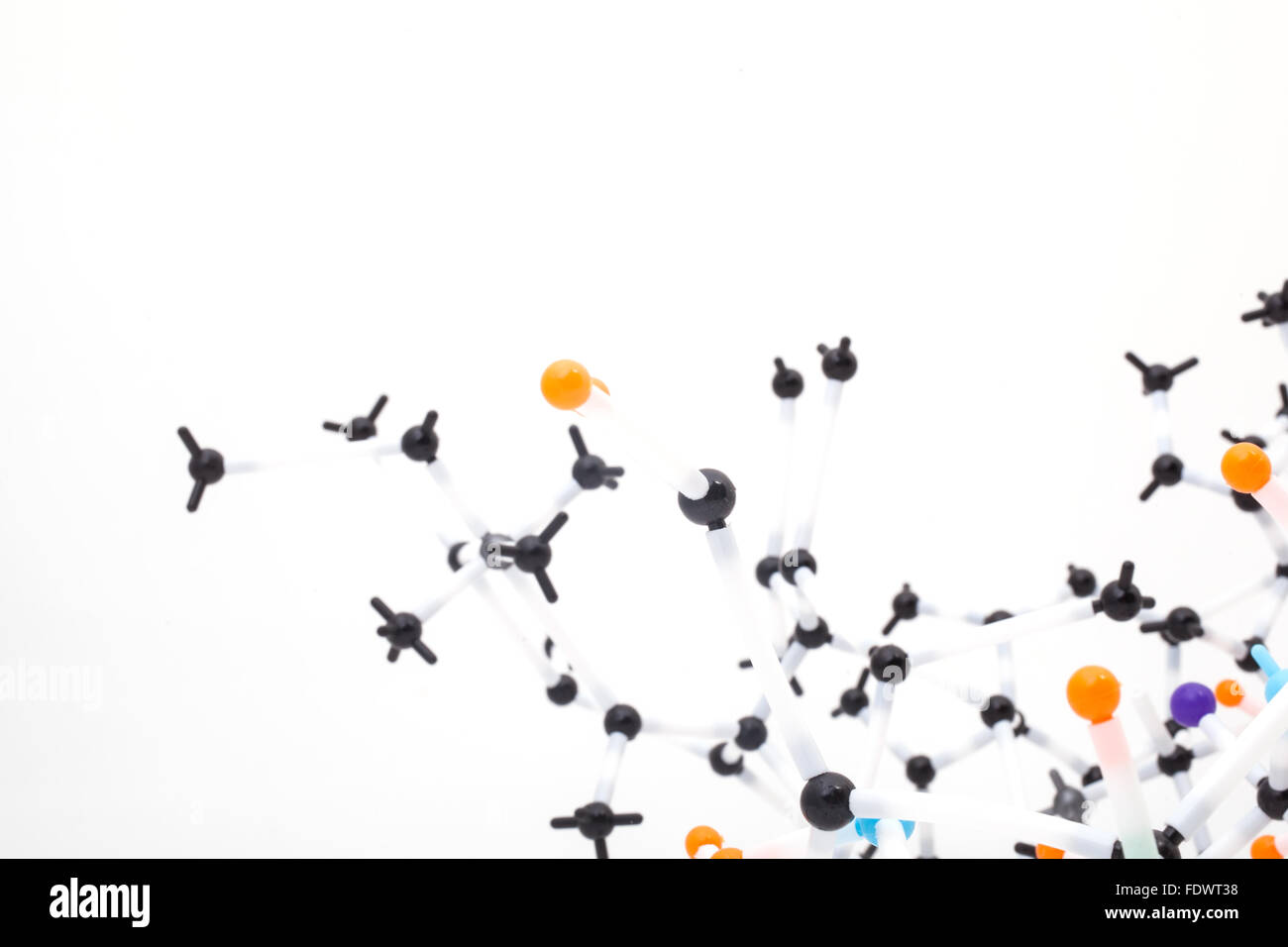 Abstract molecular structure Stock Photo - Alamy