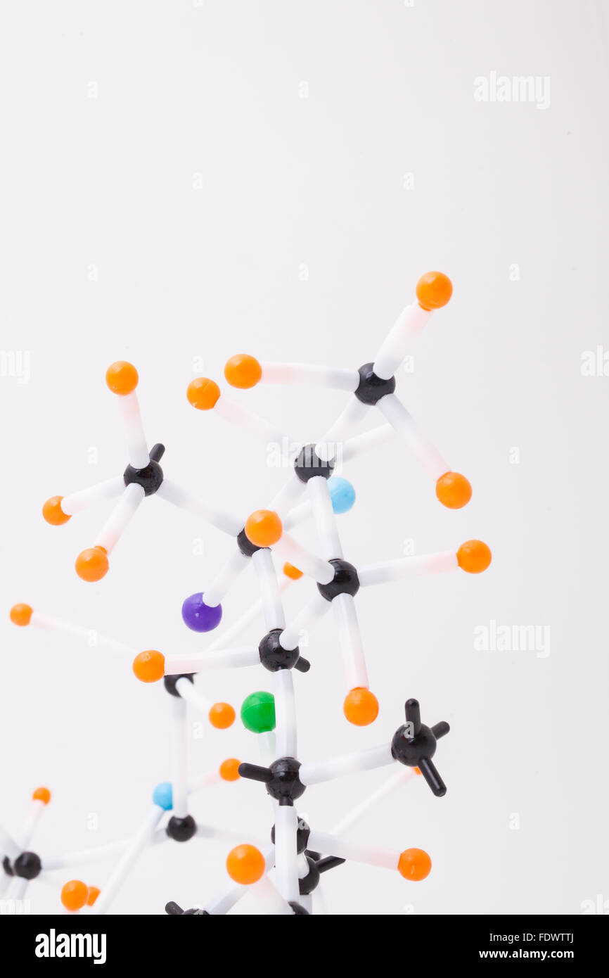 Abstract molecular structure Stock Photo - Alamy