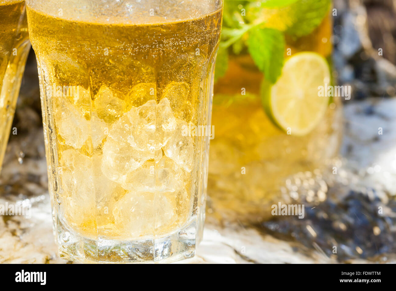 Chilled summer beverage hi-res stock photography and images - Alamy