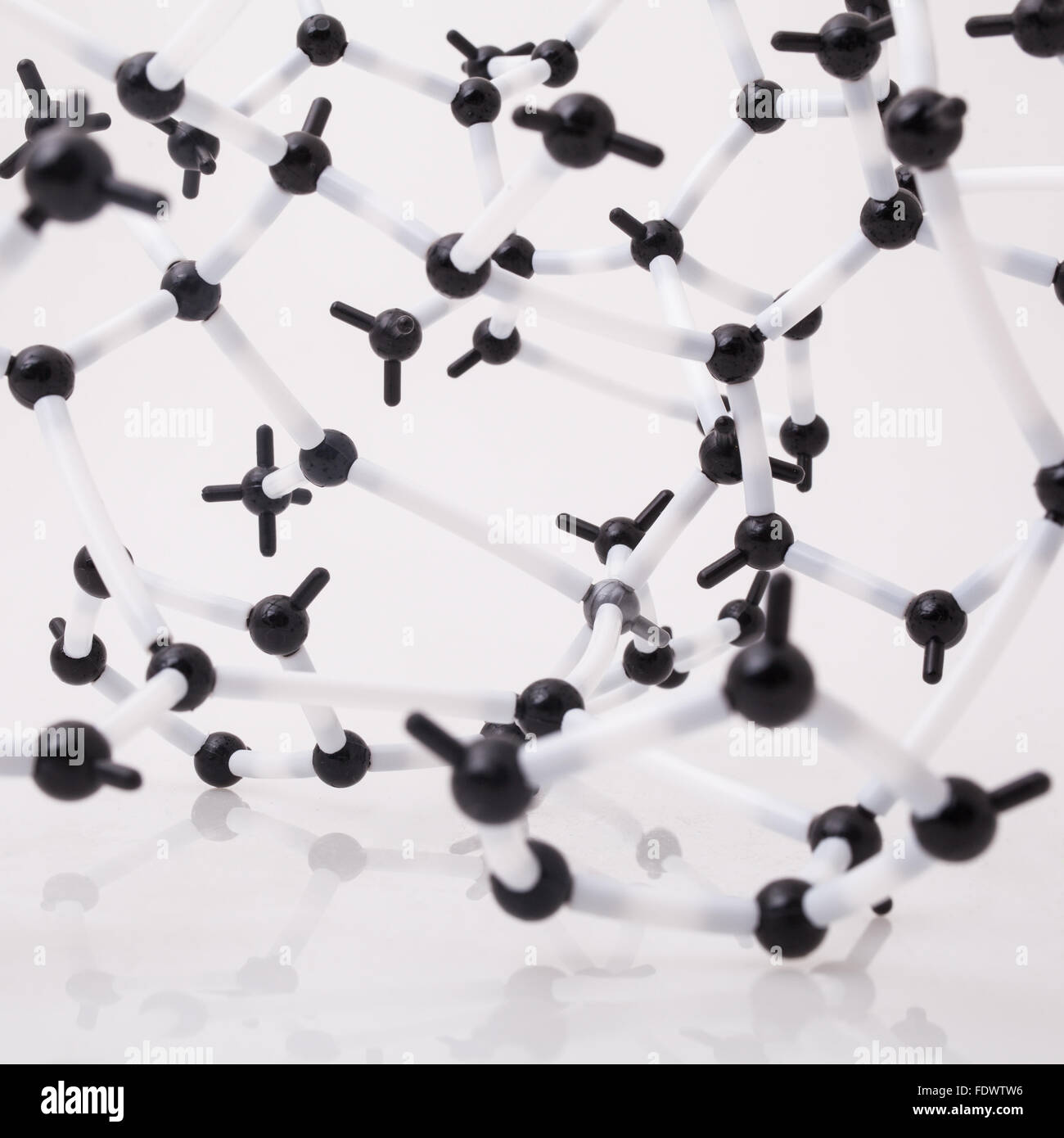 Abstract molecular structure Stock Photo - Alamy