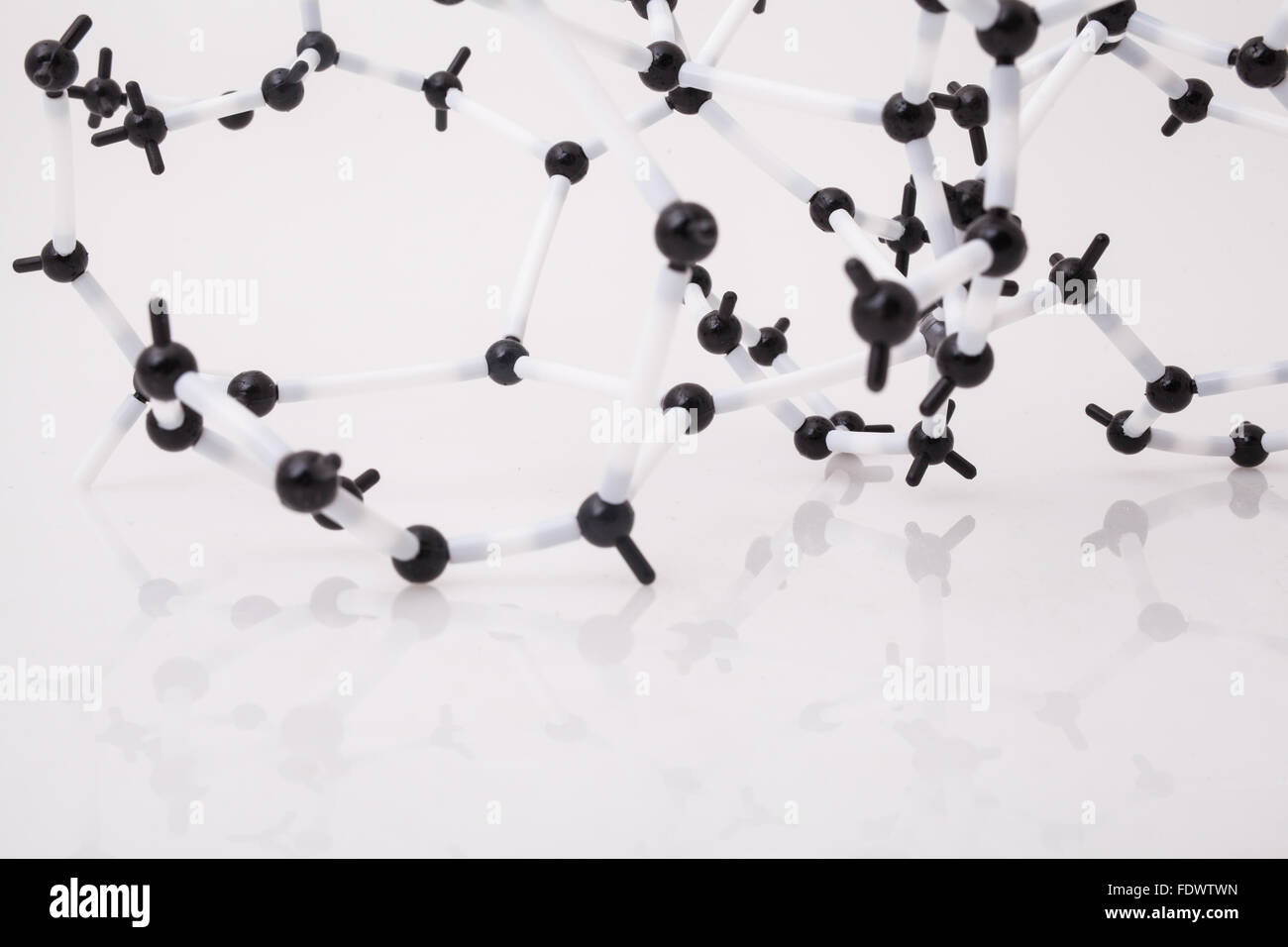 Abstract molecular structure Stock Photo - Alamy