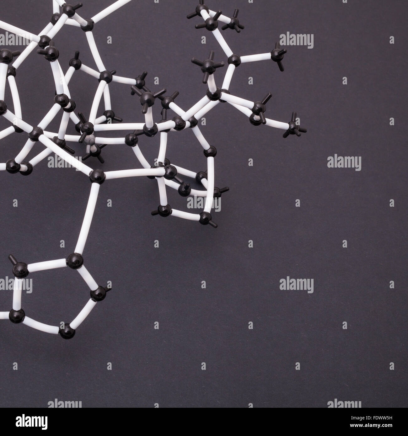 Abstract molecular structure Stock Photo - Alamy