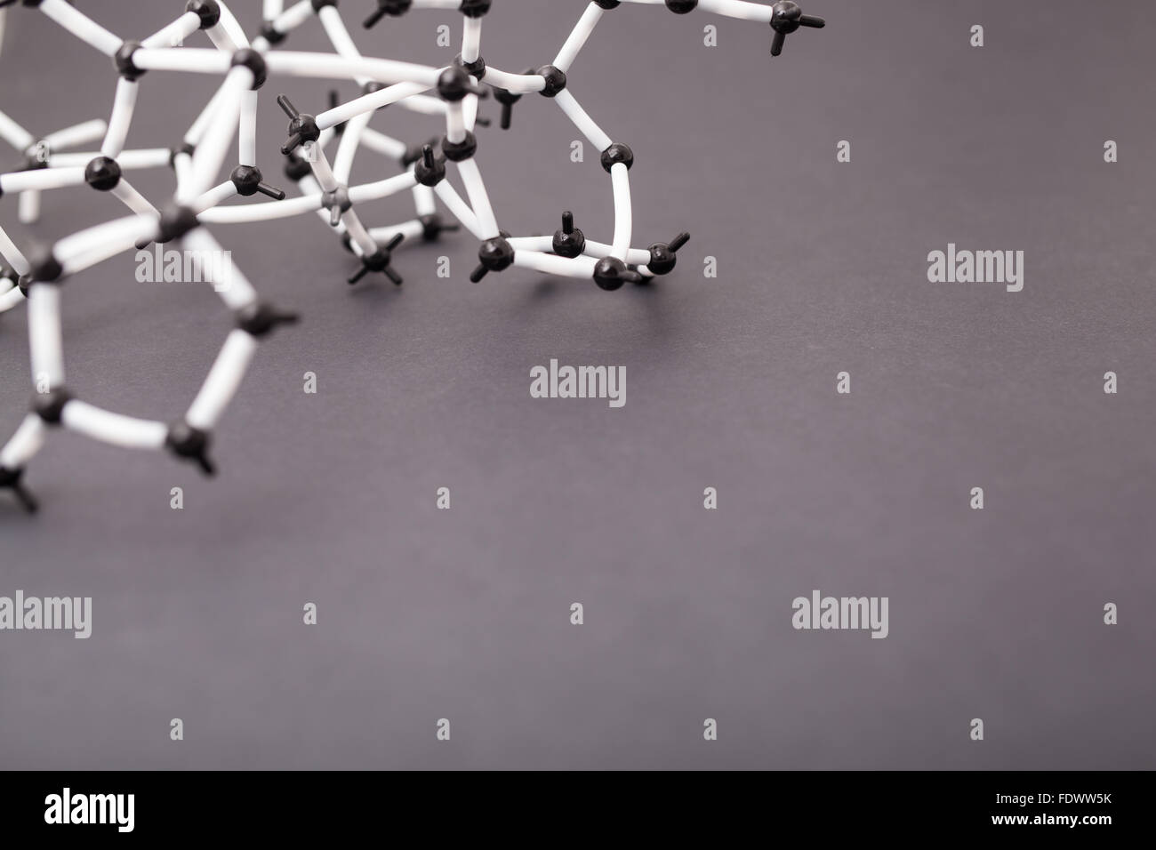 Abstract molecular structure Stock Photo - Alamy