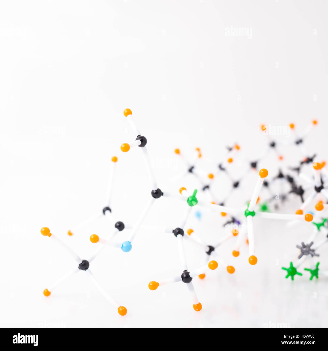 Abstract molecular structure Stock Photo - Alamy