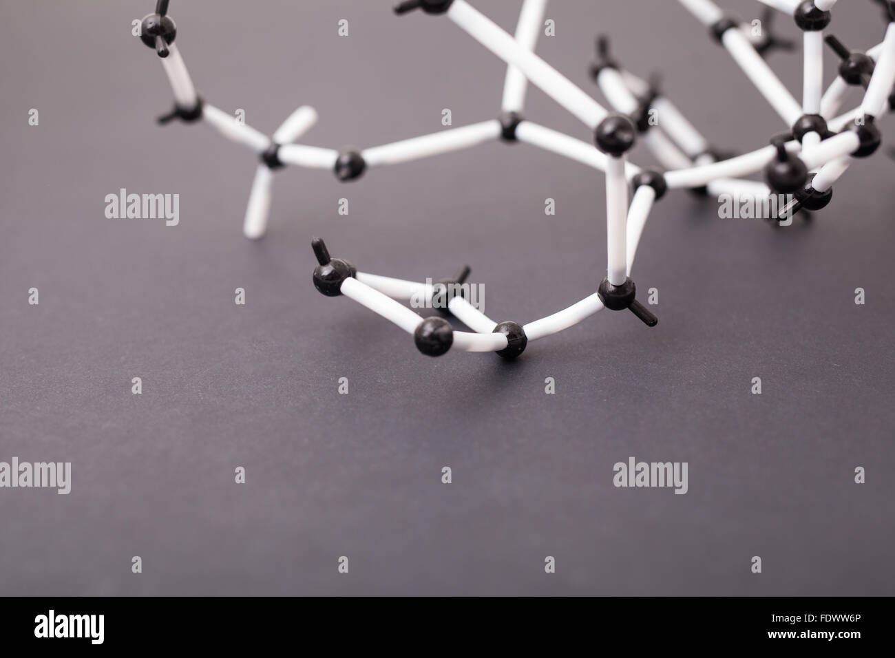 Abstract molecular structure Stock Photo - Alamy