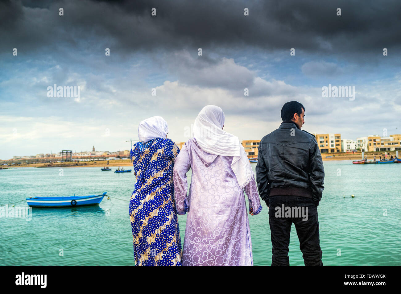Rabat morocco fishing boats hi-res stock photography and images - Alamy