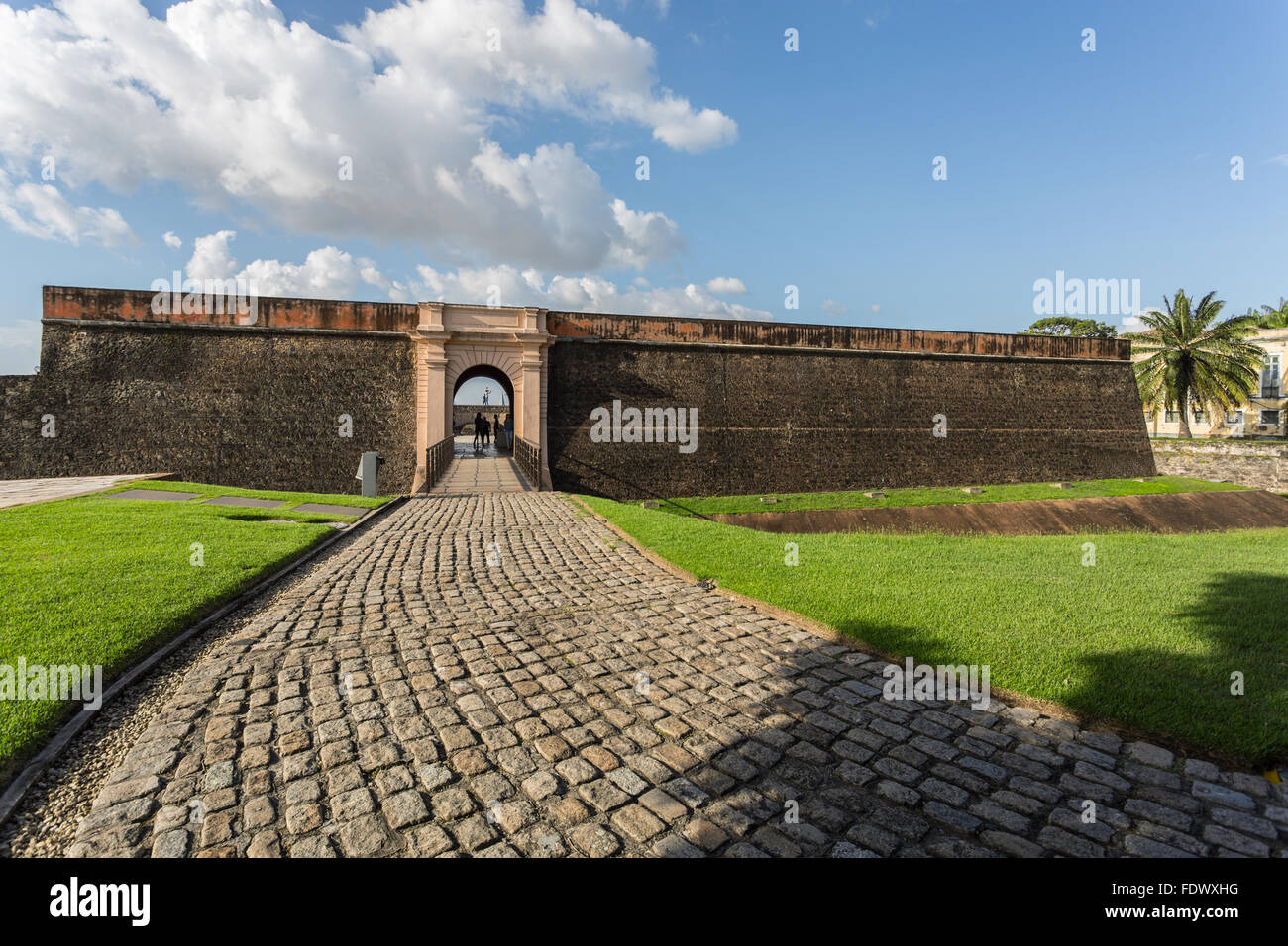 Forte do presépio (Fort of the Nativity) in the historical center of ...