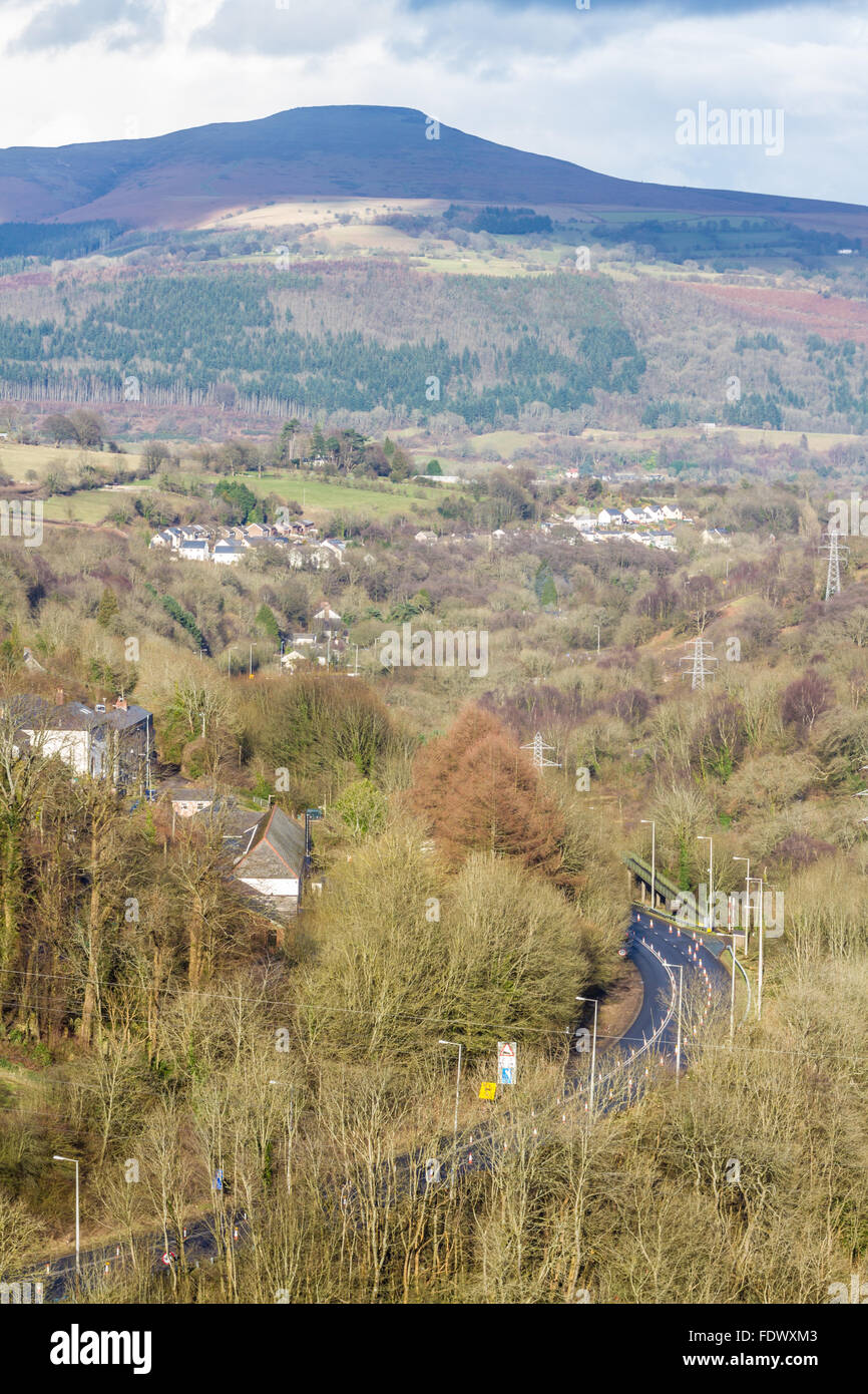 The heads of the valleys road wales hi-res stock photography and images ...