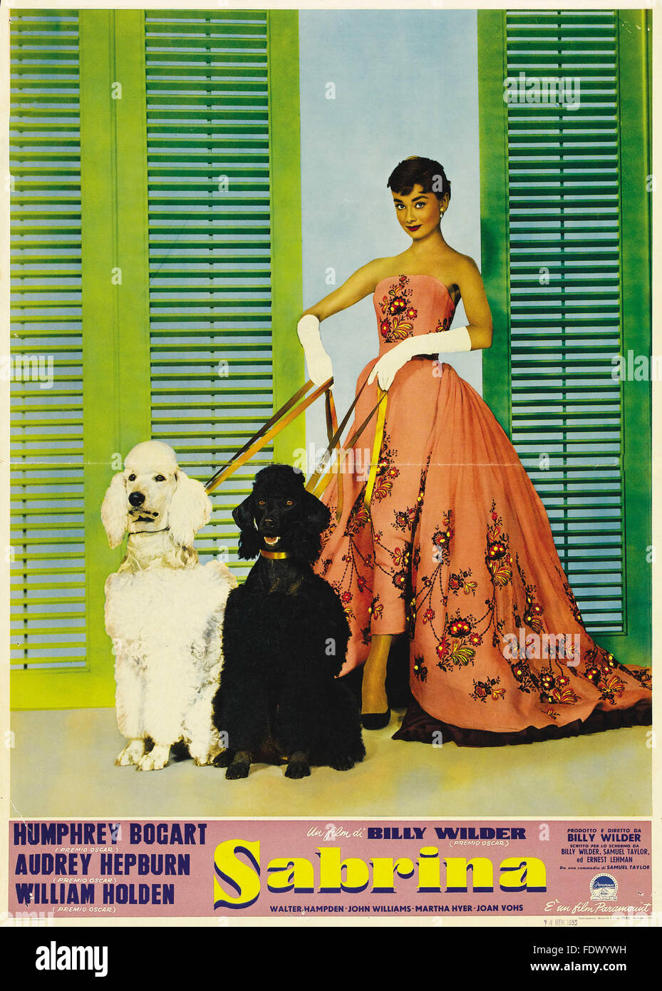 Sabrina Movie Poster High Resolution Stock Photography and Images - Alamy