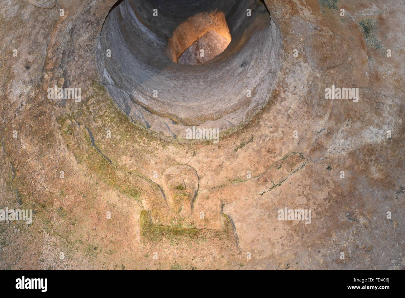 Catacombs of the Eglise Monolithe in Saint Emilion (Gironde, 33) France ...