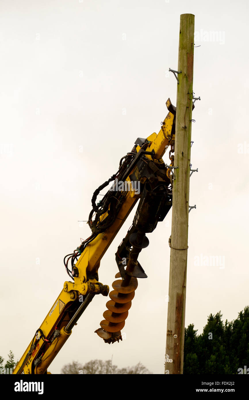 Repairing lines of communication hi-res stock photography and images ...
