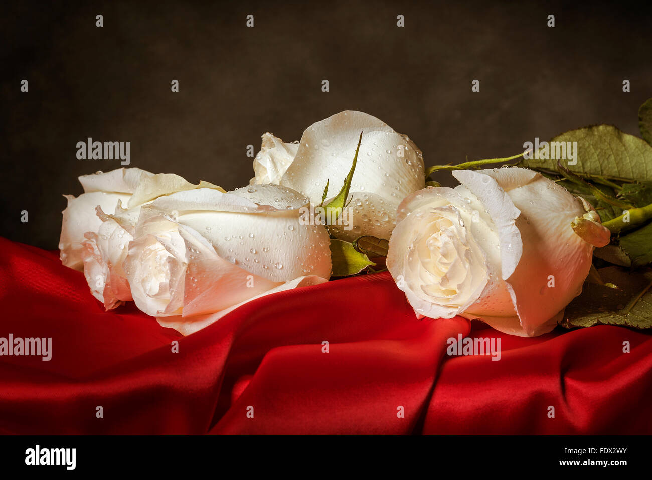 Satin rose bouquet hi-res stock photography and images - Alamy