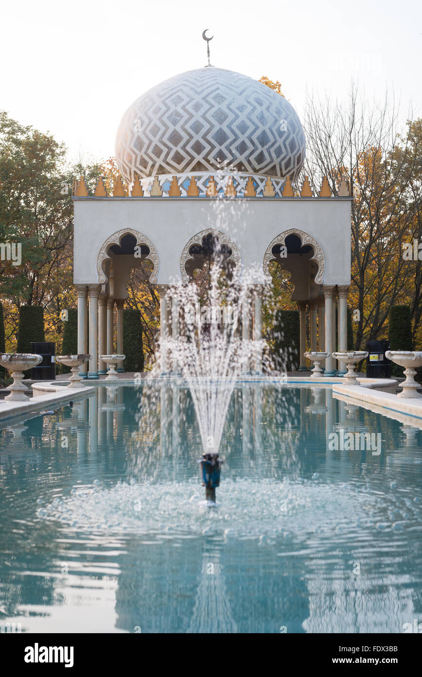 Potsdam, Germany, a film set for The Story of Little Mook in Babelsberg ...