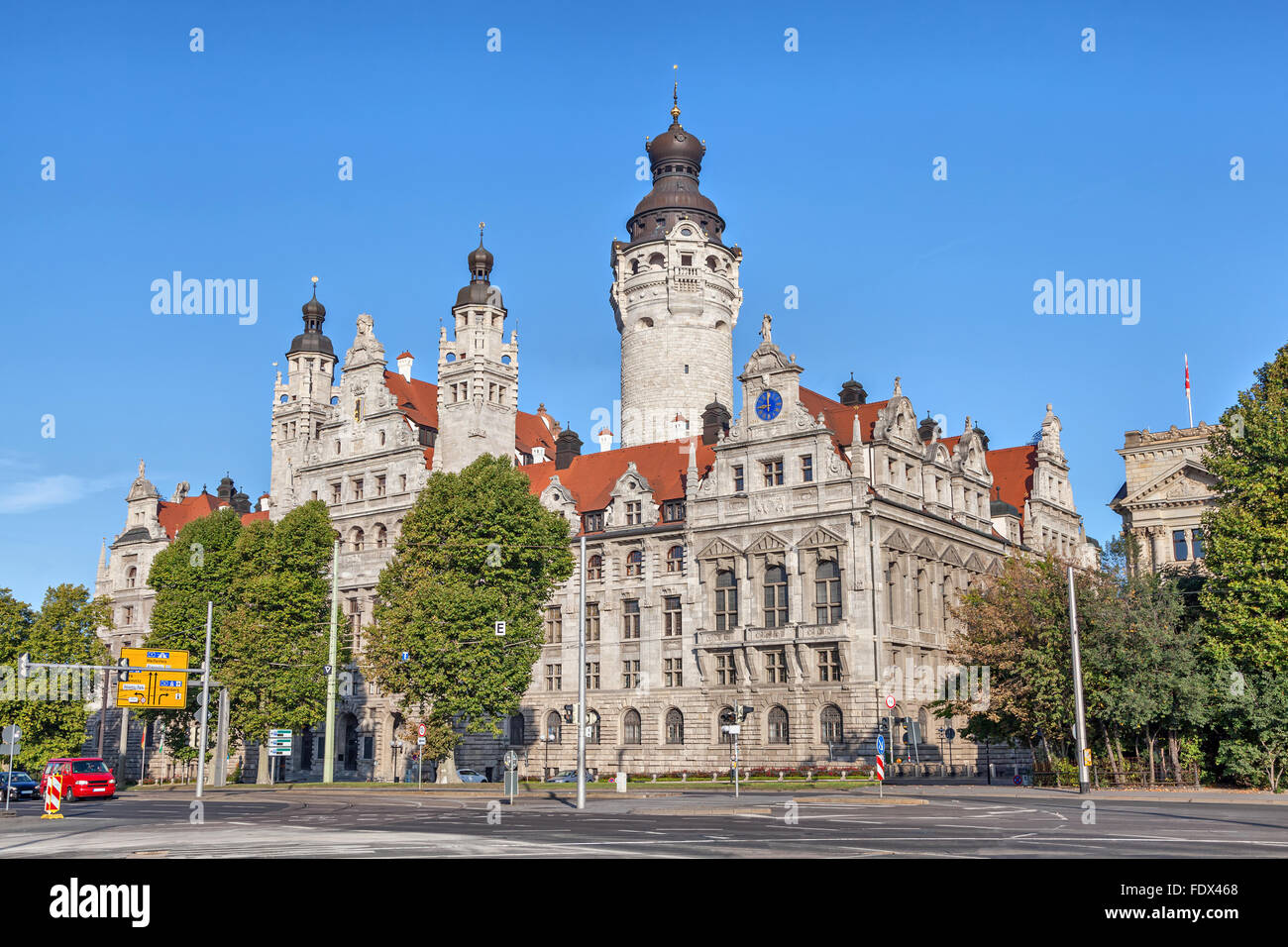 New town hall (Neues Rathaus) in Leipzig, Germany Stock Photo - Alamy