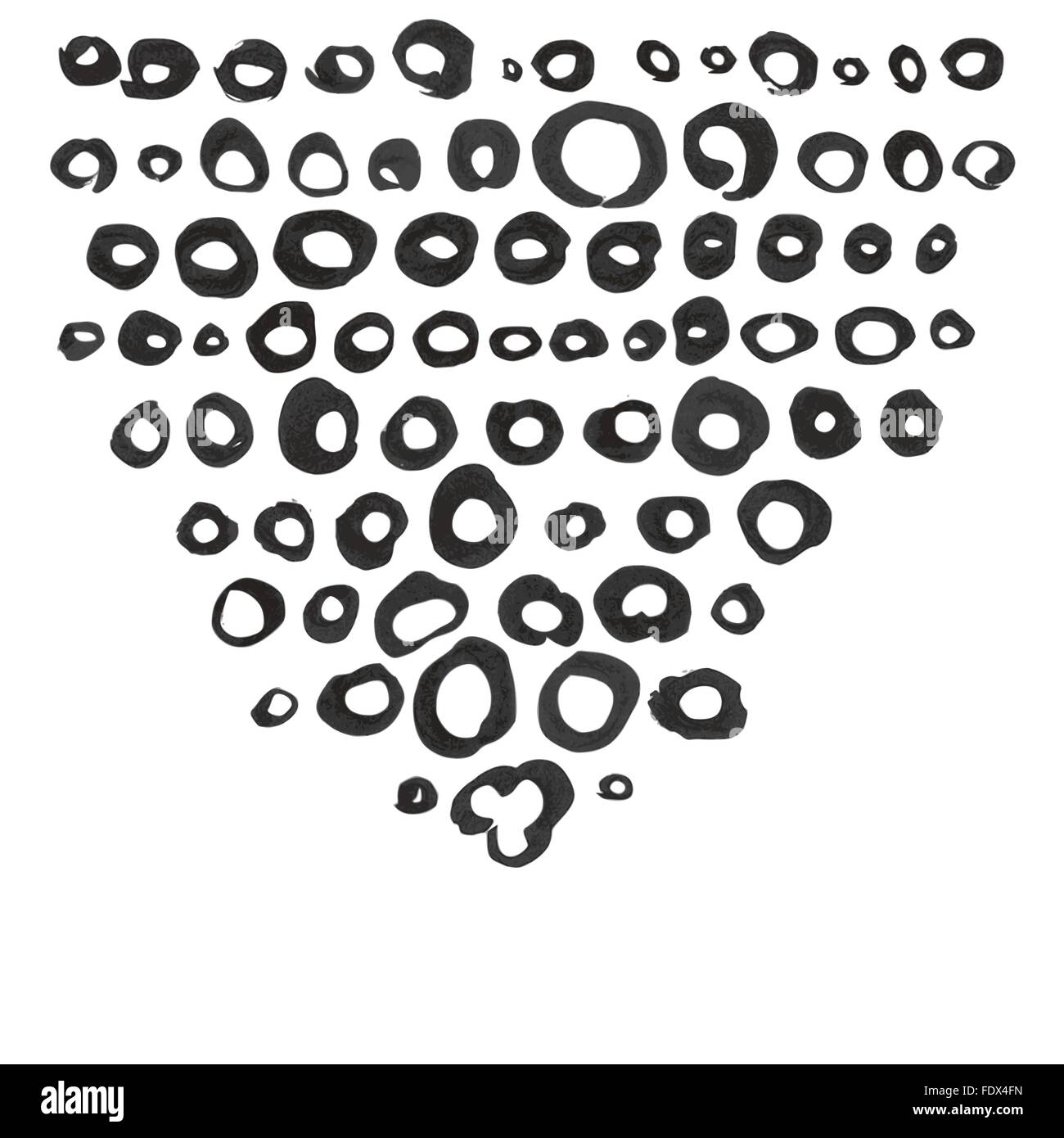 Abstract bubbles composition. Design elements were created with Chinese ...