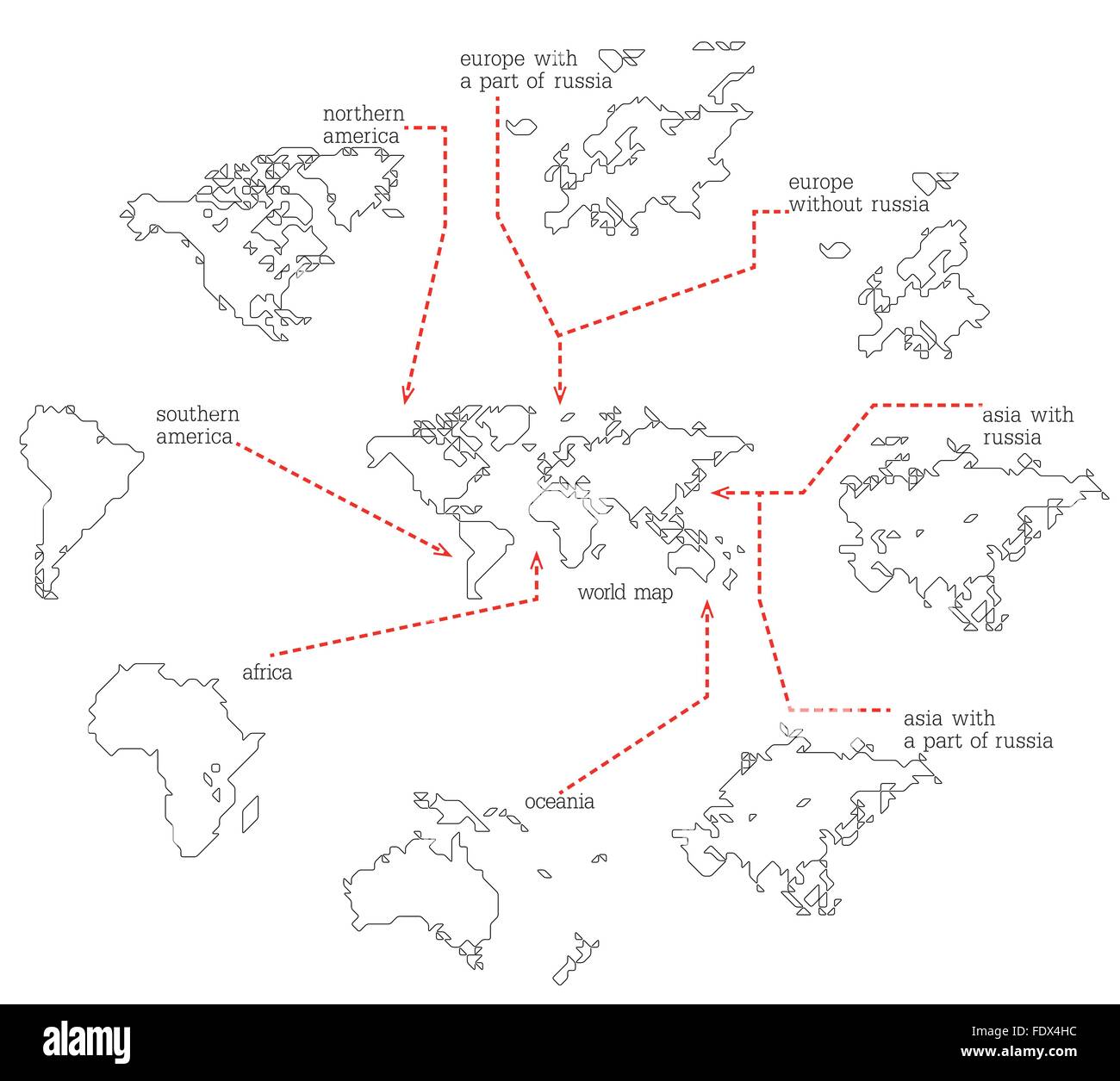 Maps collection hi-res stock photography and images - Alamy