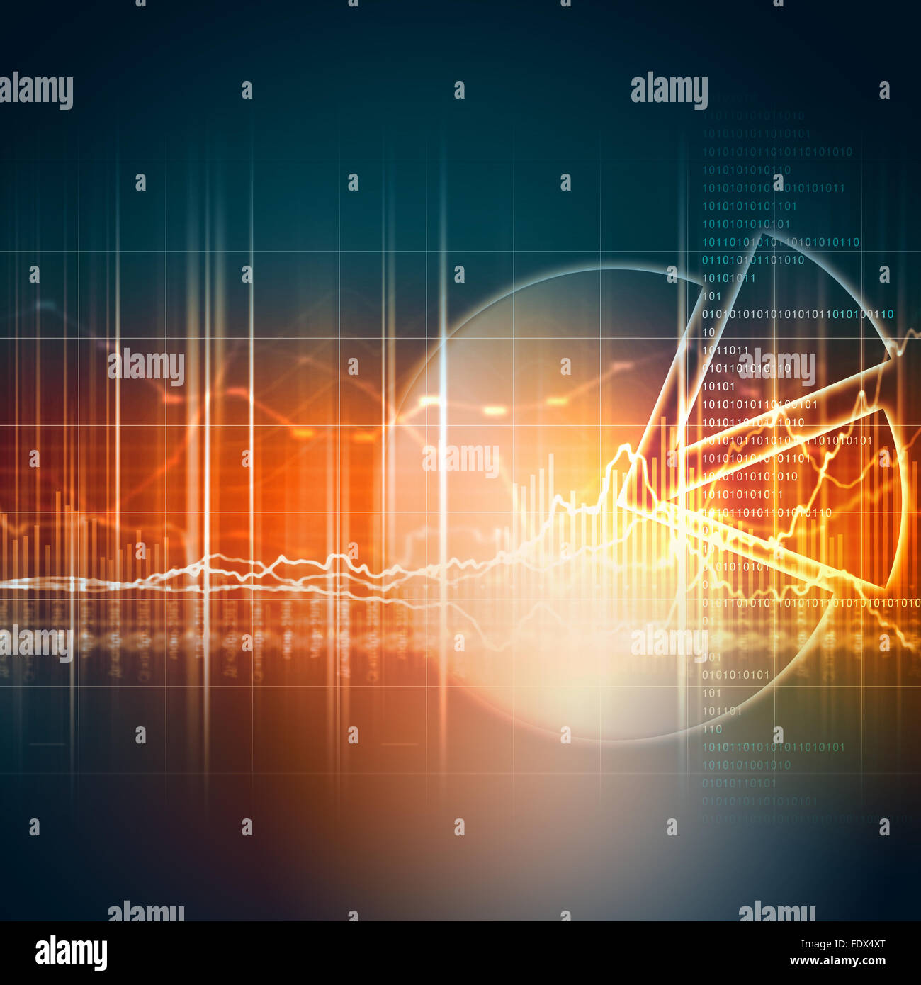 Abstract high tech background with graphs and diagrams Stock Photo - Alamy