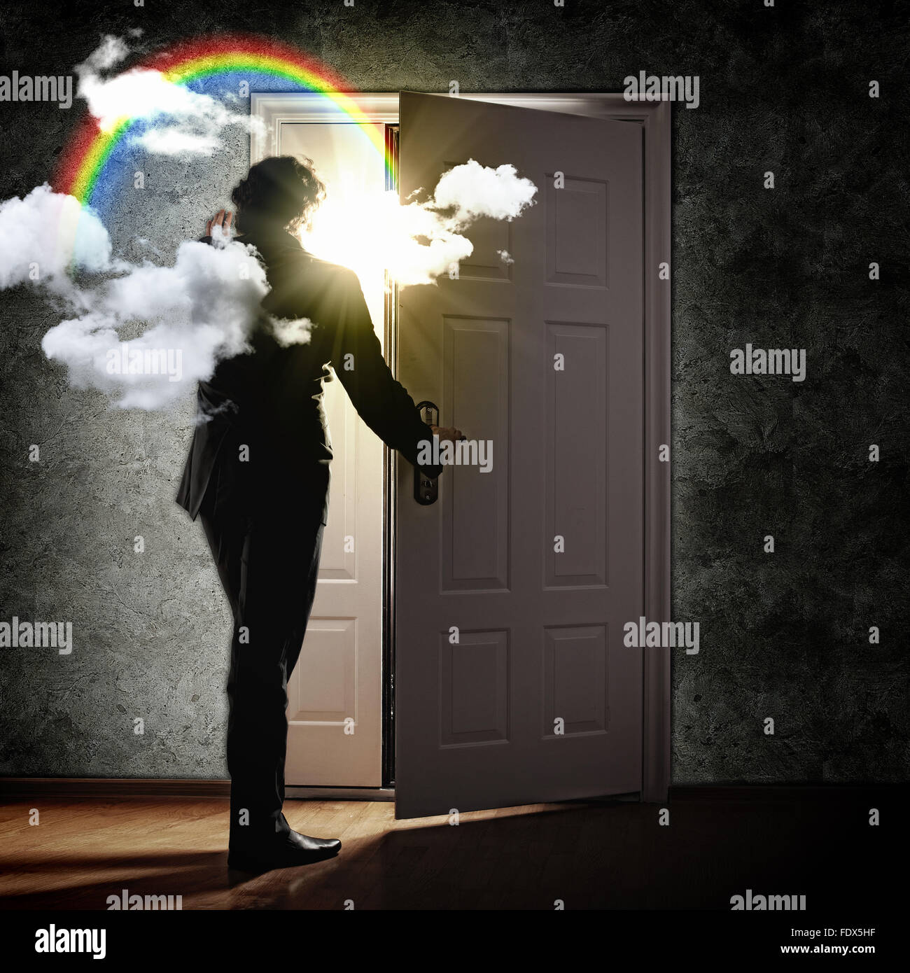Back door concept hi-res stock photography and images - Alamy