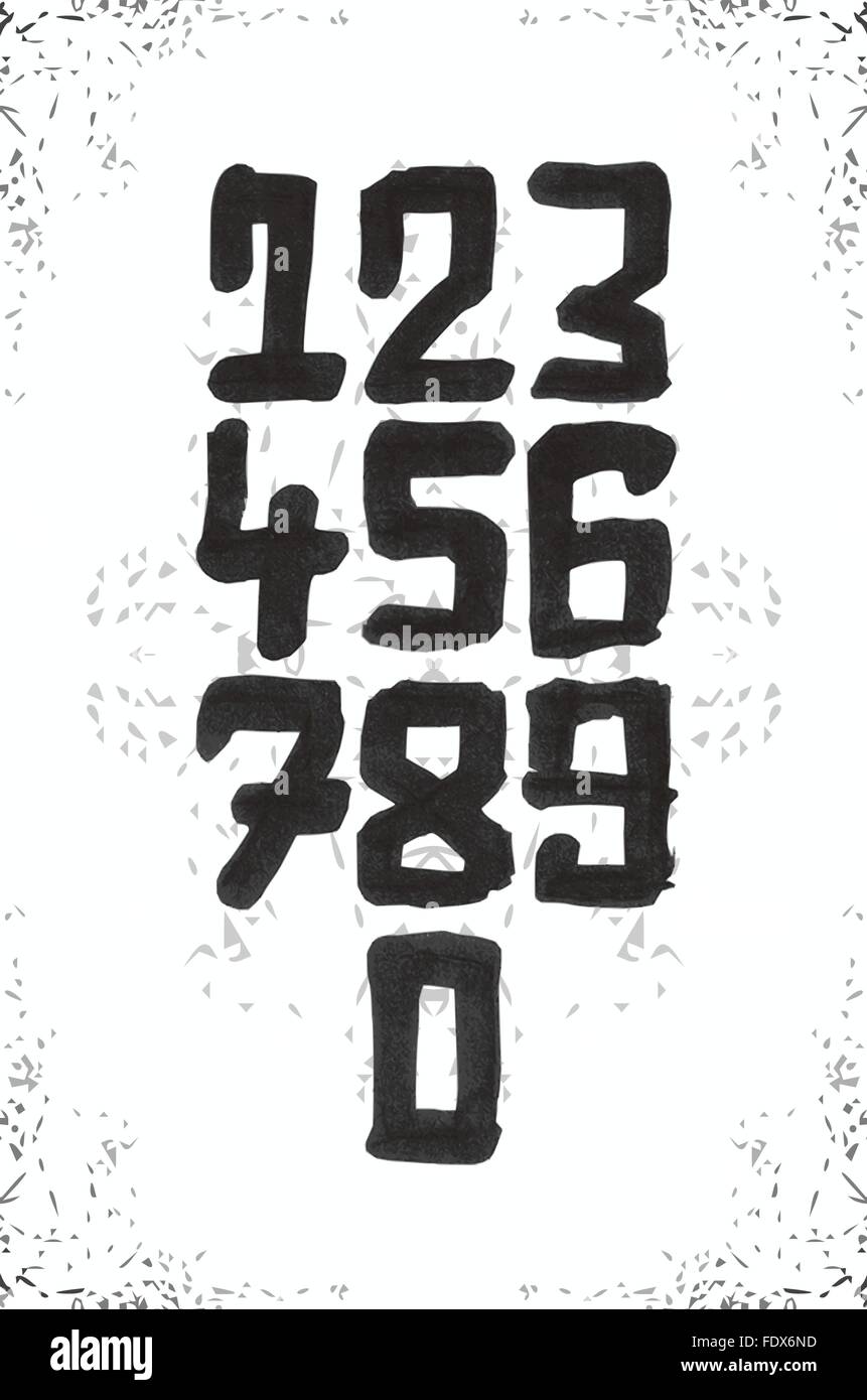 Chinese counting Stock Vector Images - Alamy