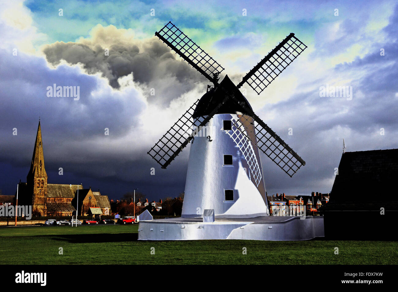 Lytham windmill hi-res stock photography and images - Alamy