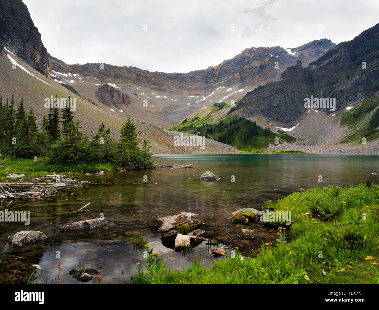 Gorman Lake is a beautiful alpine lake in the heart of the Canadian ...