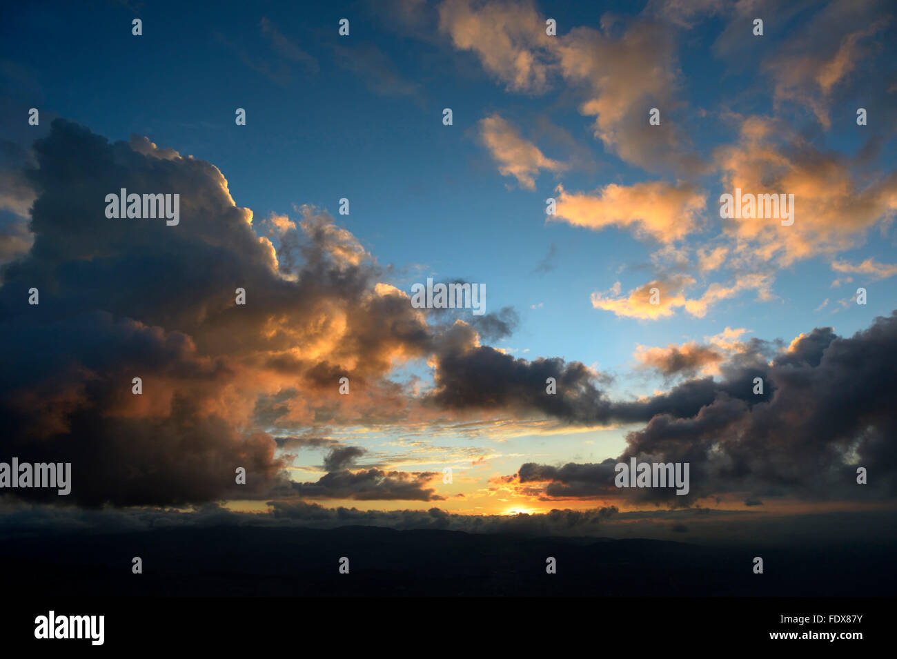 Colombia sunset hi-res stock photography and images - Alamy