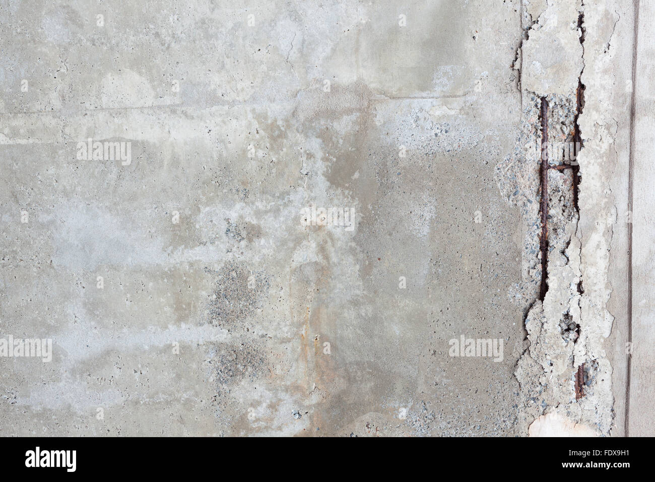 Broken Slab Concrete Wall