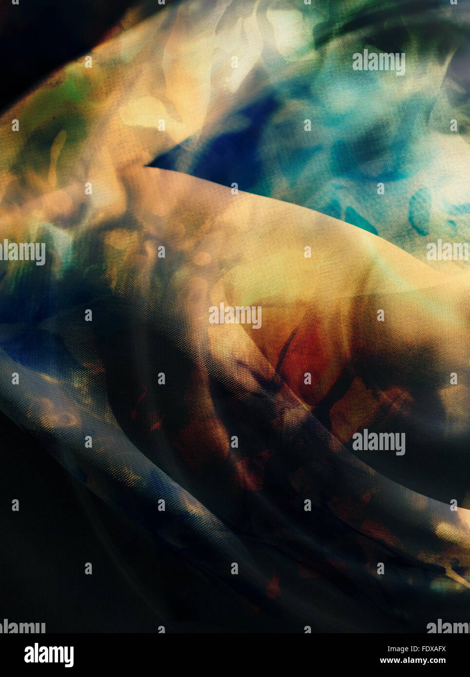 Color Abstract background and spots with color effect and textile ...