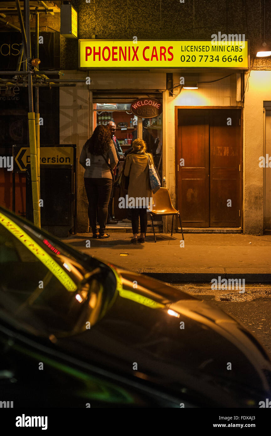 Mini cab hi-res stock photography and images - Alamy