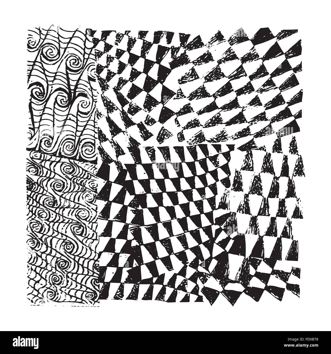 Changing patterns Stock Vector Images - Alamy