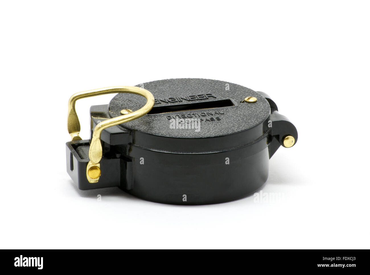 Black closed isolated compass over white Stock Photo - Alamy