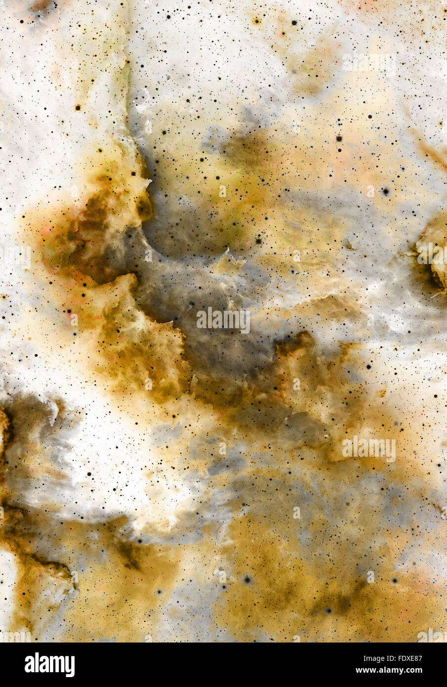 Nebula, Cosmic space and stars, blue cosmic abstract background Stock ...