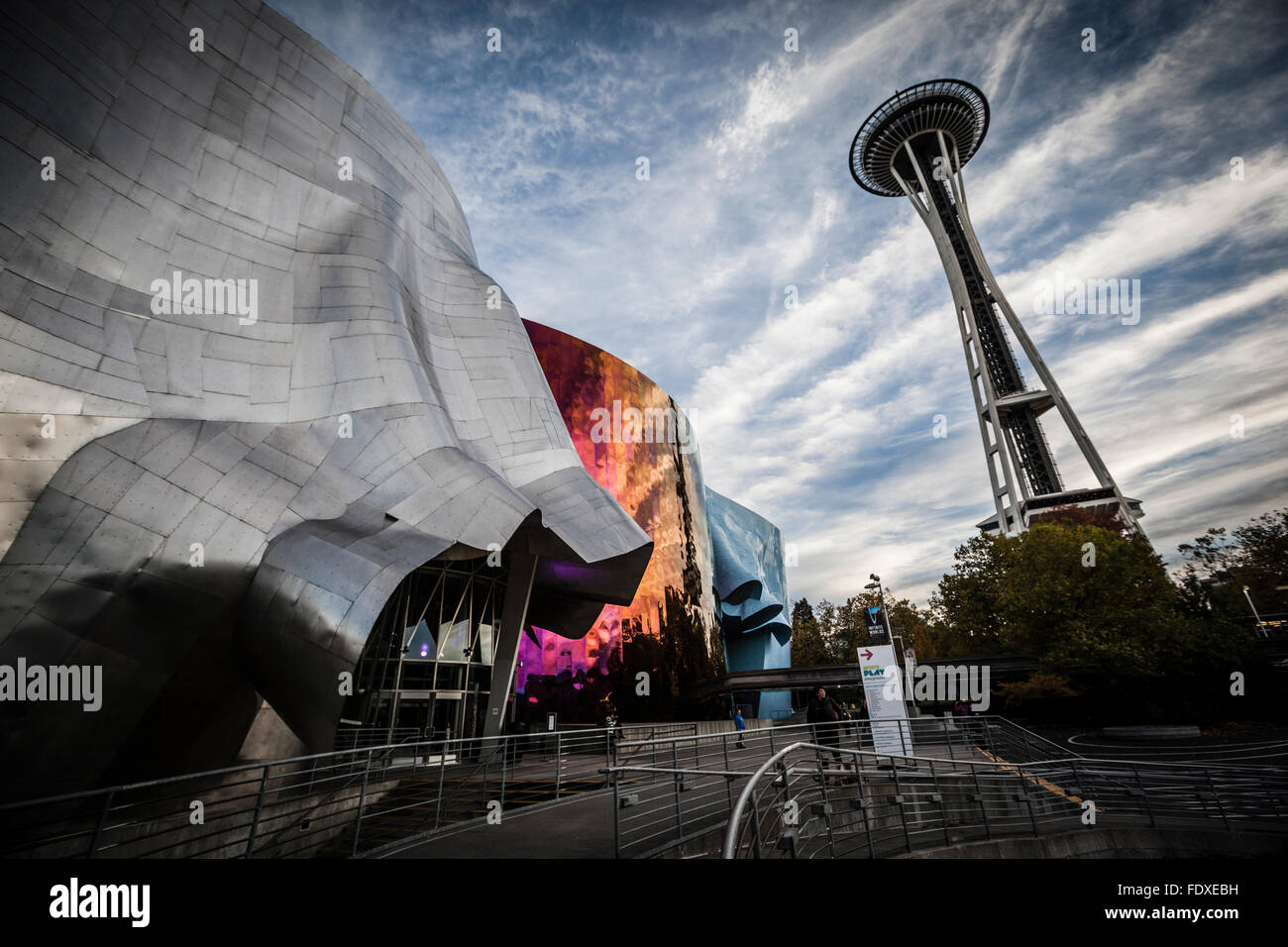 The Experience Music Project is a museum,Seattle, Washington State ...