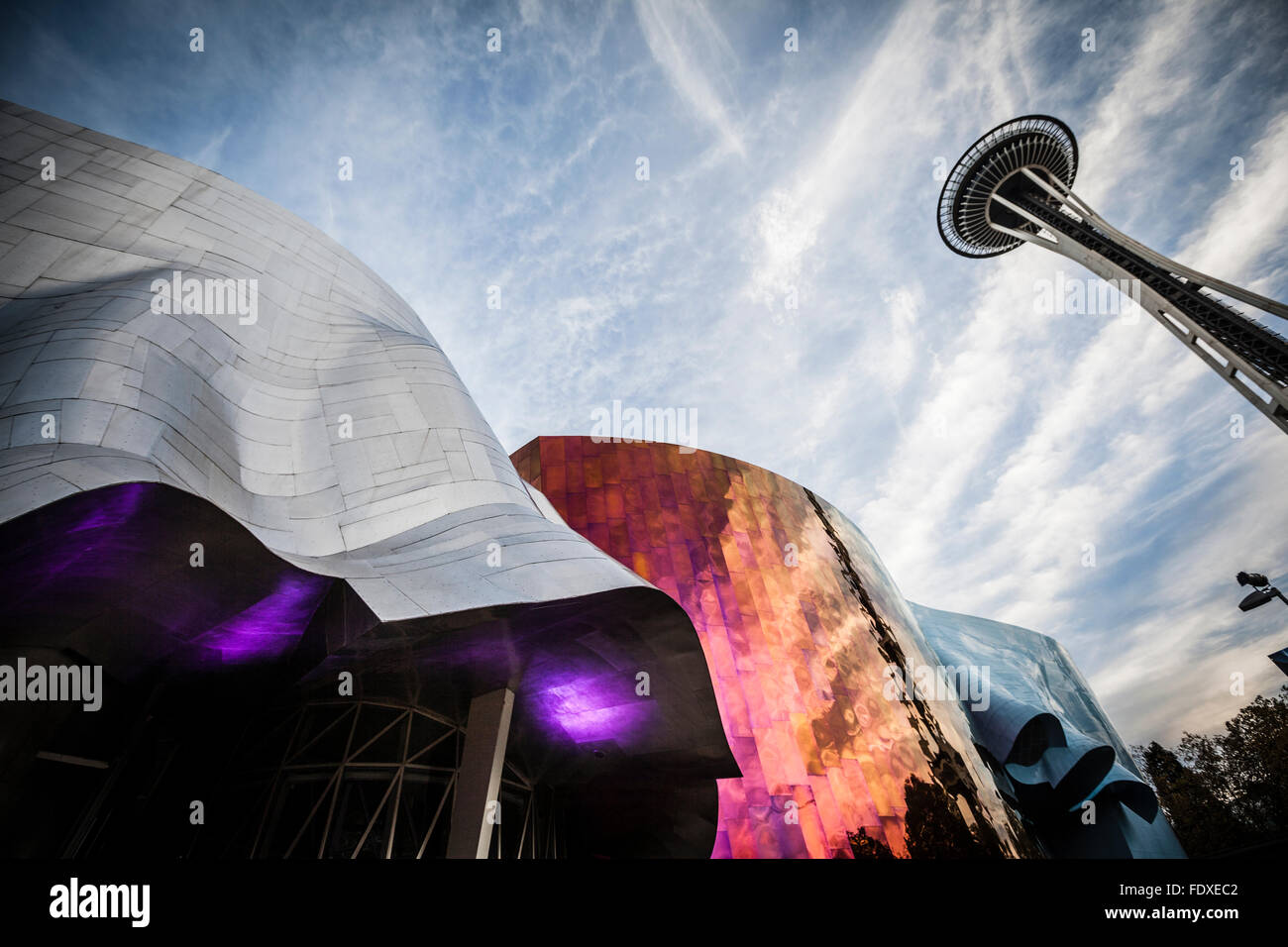 The Experience Music Project is a museum,Seattle, Washington State ...