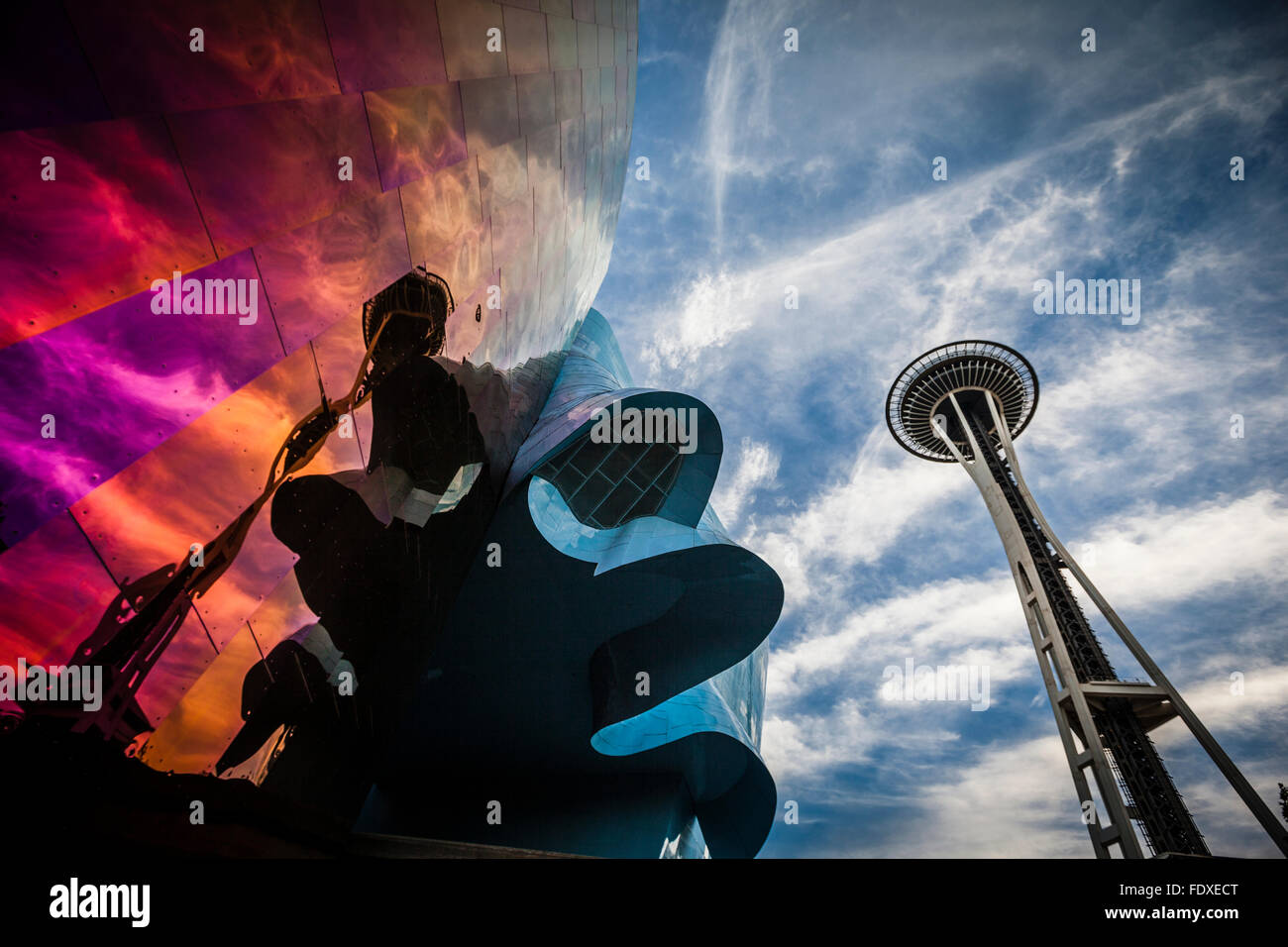 The Experience Music Project is a museum,Seattle, Washington State ...