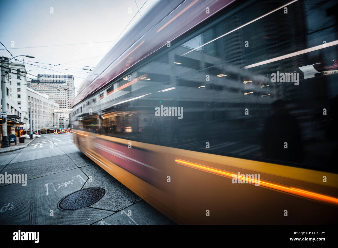 Bus seattle usa transport hi-res stock photography and images - Alamy