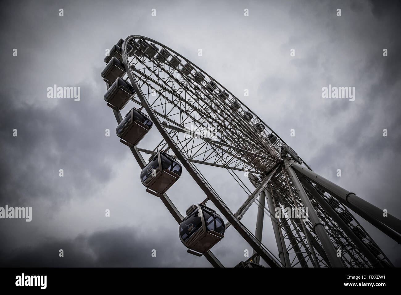 Seattle Great Wheel, Washington state, the Wheel is the largest ...