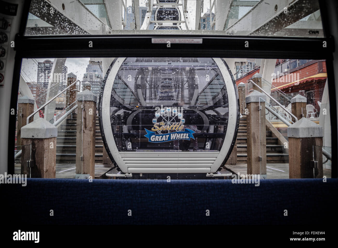 Seattle Great Wheel, Washington state, the Wheel is the largest ...