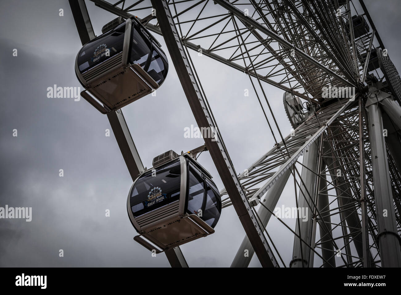 Seattle Great Wheel, Washington state, the Wheel is the largest ...