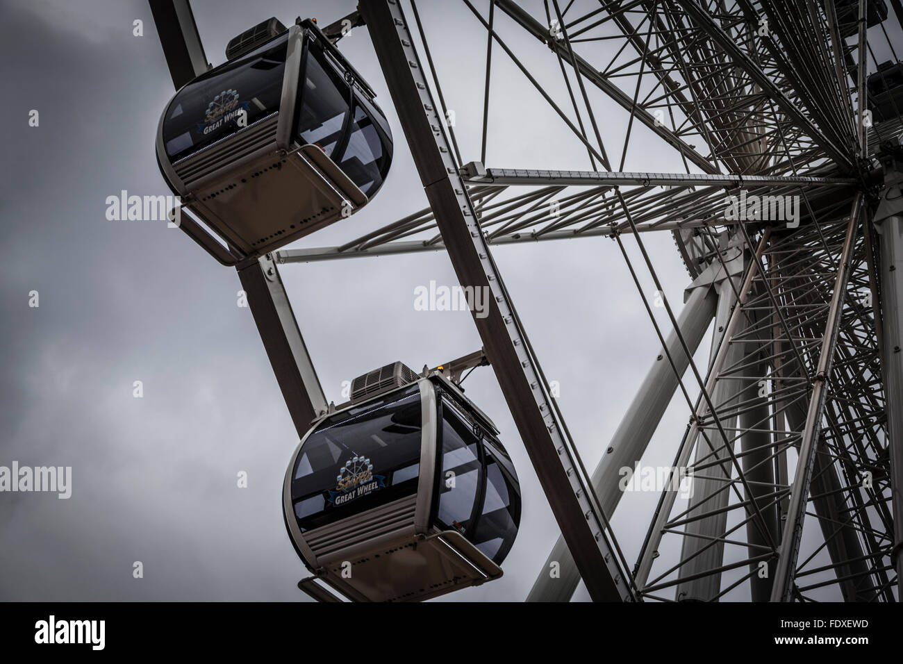 Seattle Great Wheel, Washington state, the Wheel is the largest ...
