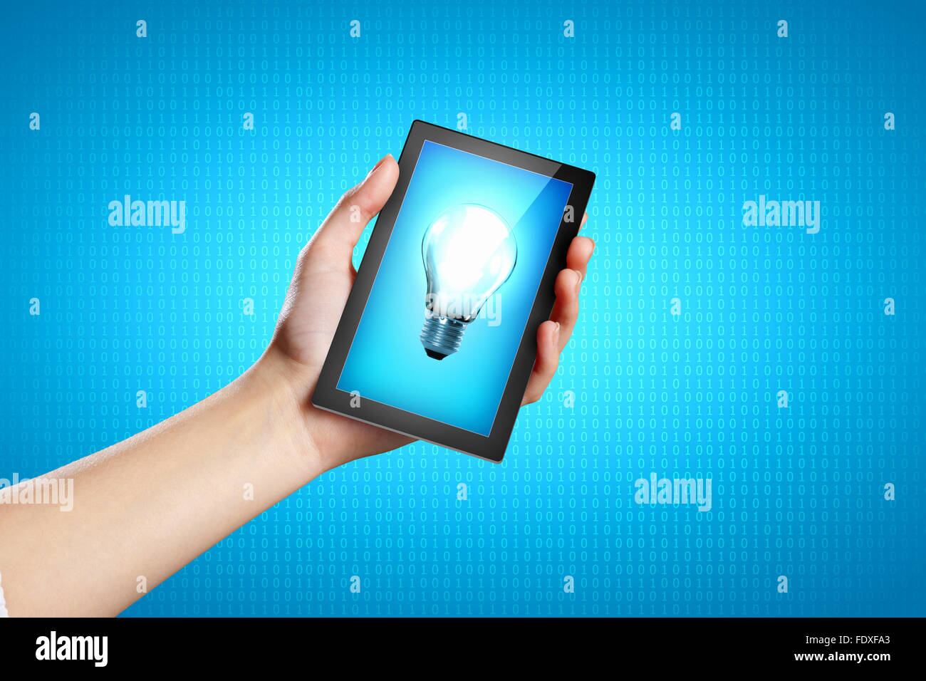 Closeup image of human hands holding ipad Stock Photo - Alamy