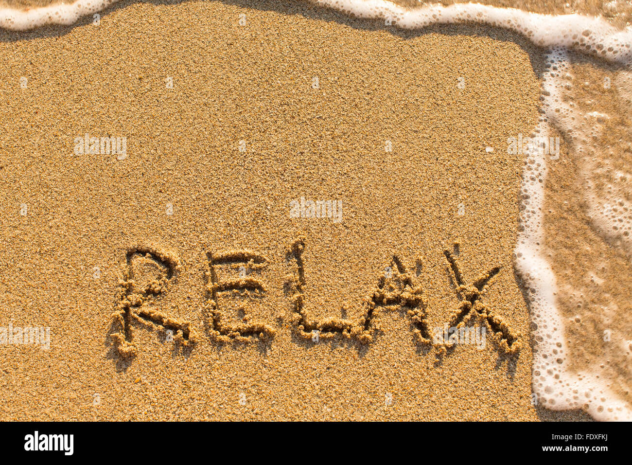 Relax Word Photography