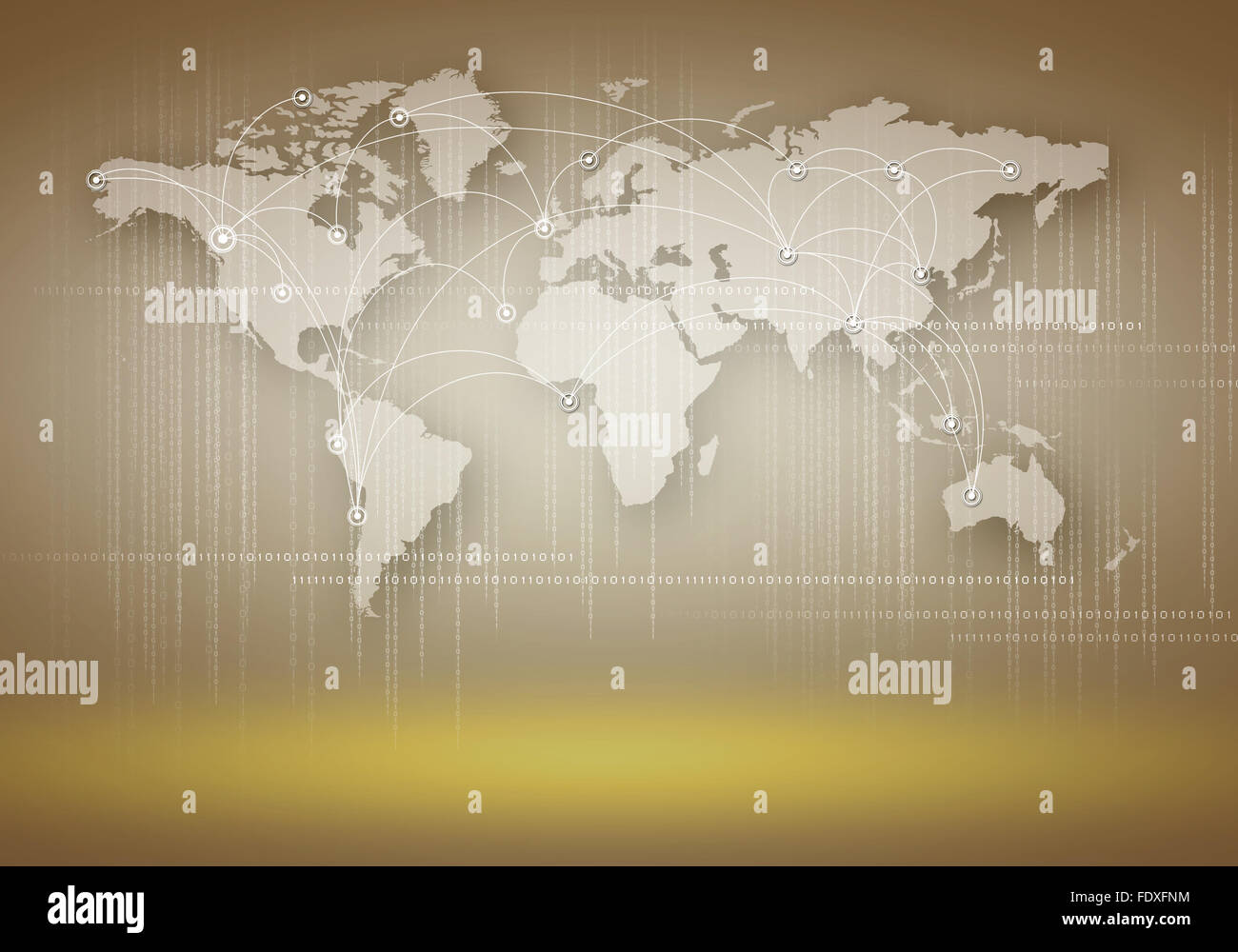 World map with continents on the illustration background Stock Photo ...