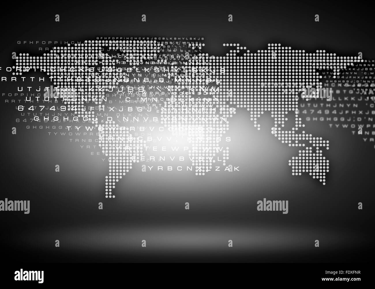 World map with continents on the illustration background Stock Photo ...